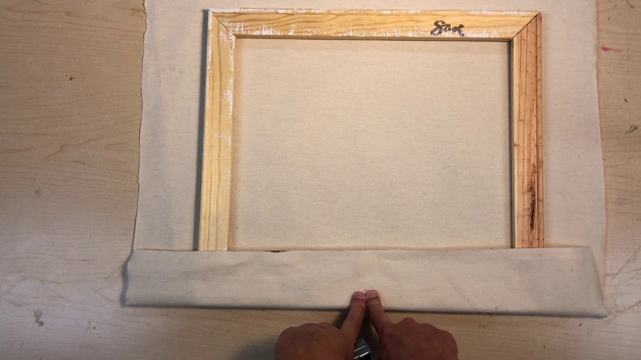 Part 1 Stretching A Canvas YouTube part-1-stretching-a-canvas-youtube