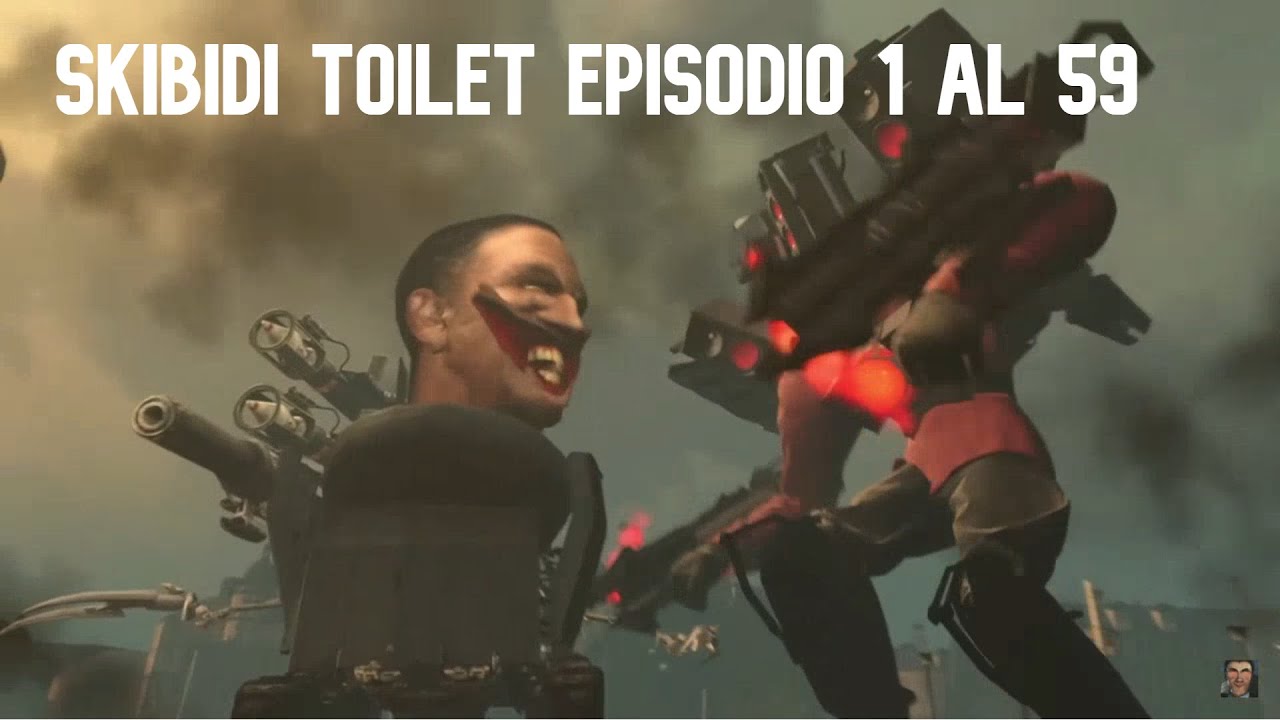 los skibidi toilers estan invadiendo;skibidi toiler episodio 1 al 59 ...