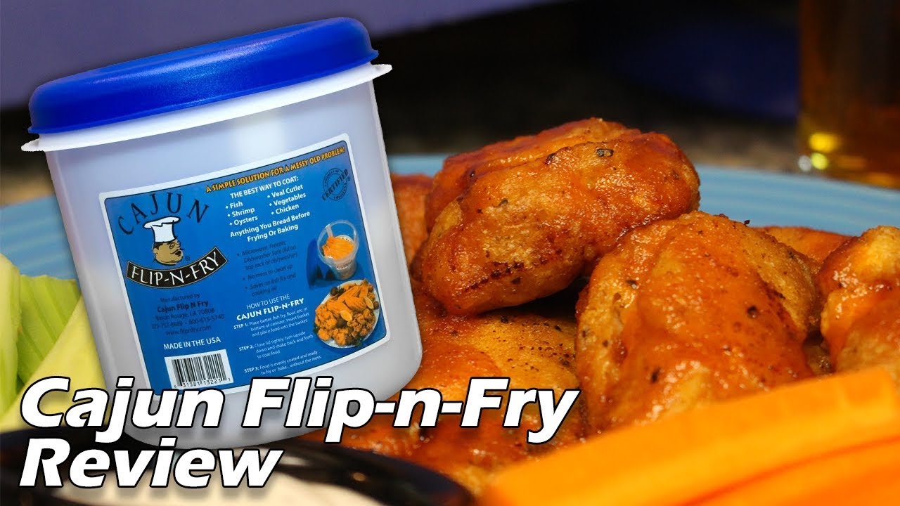 JEFF WAGERS ARIC FOR A KITCHEN GADGET! | Reviewing the Cajun Flip-n-Fry ...