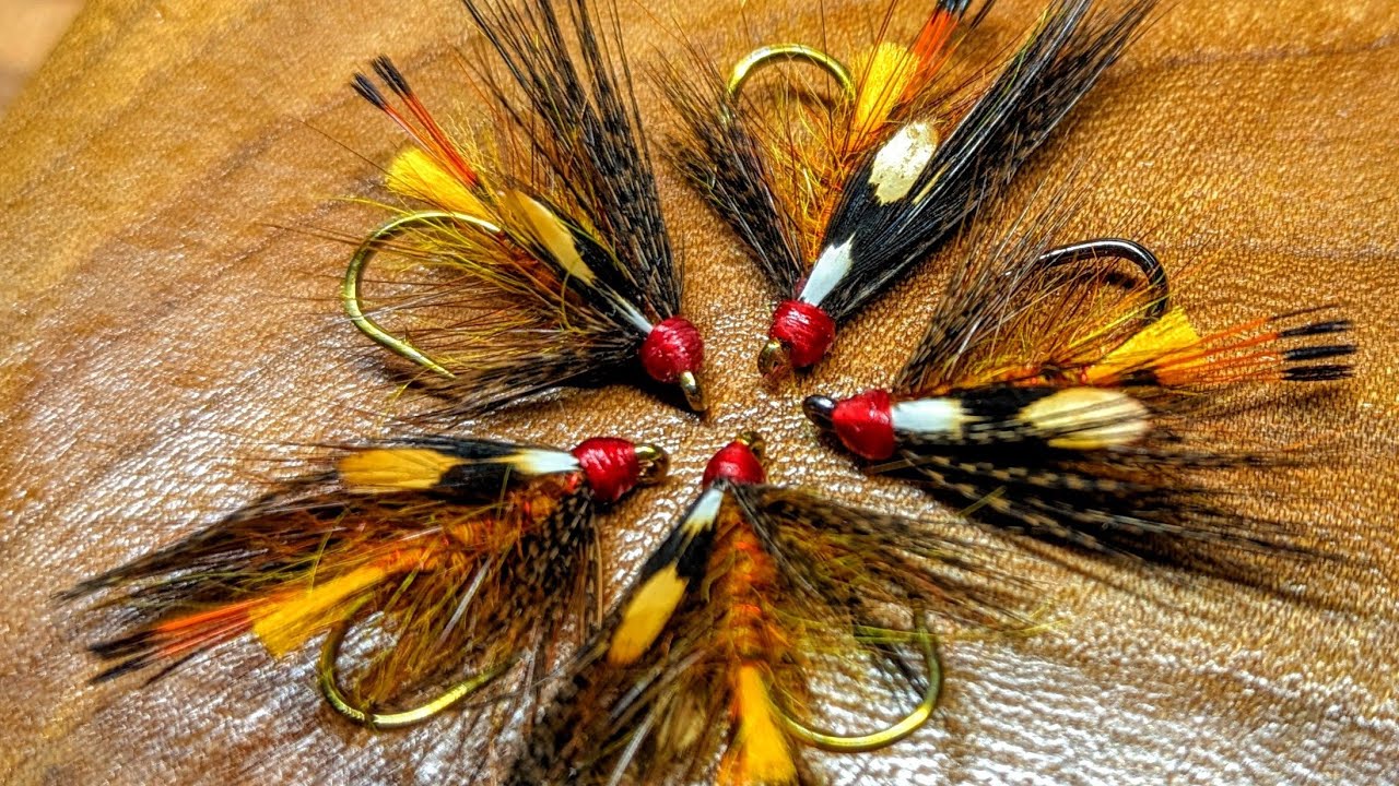 Orange Tag Dabbler Wet Fly - YouTube