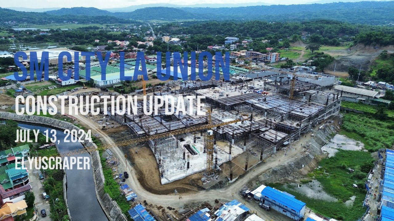 SM City La Union Construction July 13, 2024 - YouTube