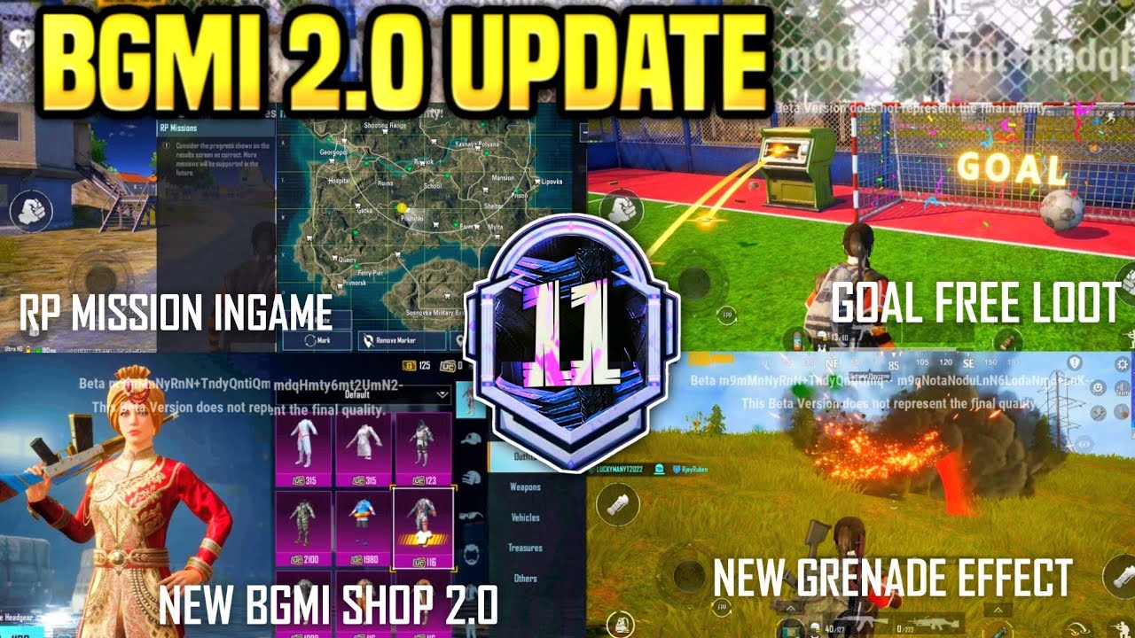 BGMI TOP 10 NEW FEATURES | BGMI 2.0 UPDATE | ALL NEW FEATURES | ROYALE ...