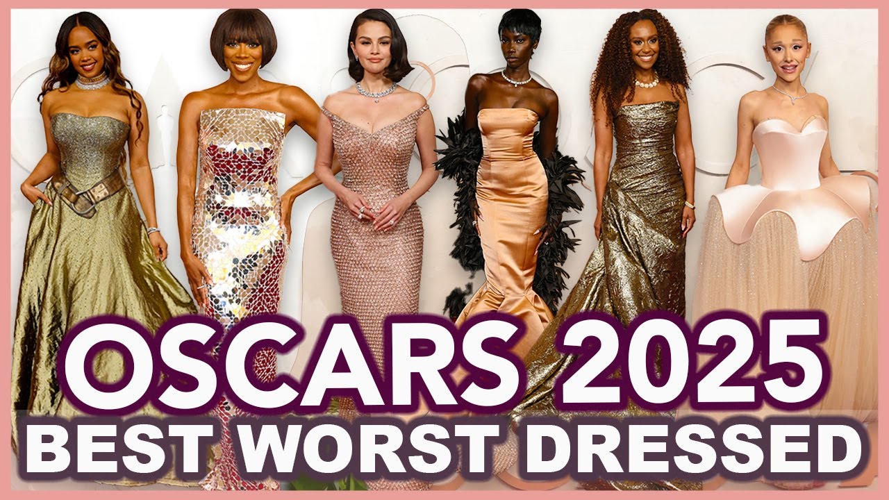 Best Worst Dressed Oscars 2025 Selena Gomez Yvonne Orji Ariana Grande H ...
