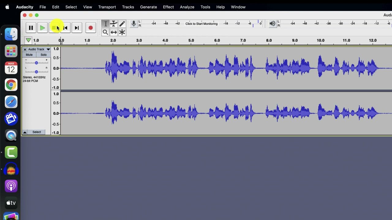 4 set audio level - YouTube