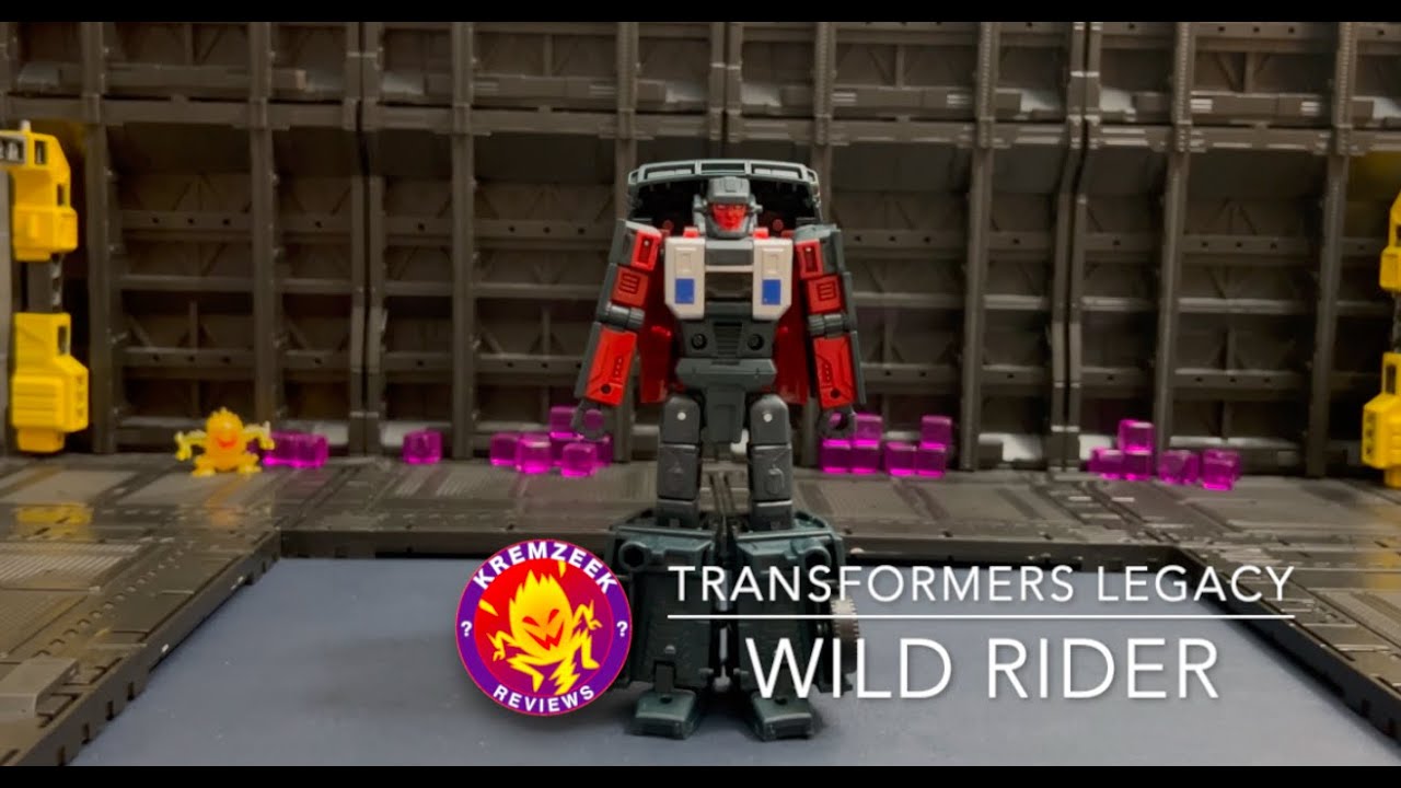 Transformers Legacy Wild Rider deluxe figure Stunticons - YouTube