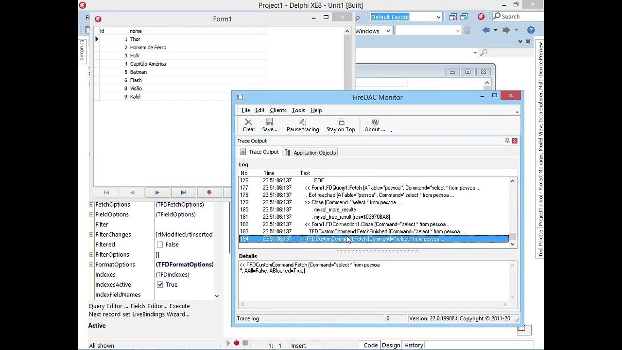 Delphi Firedac Vídeo 09 - YouTube