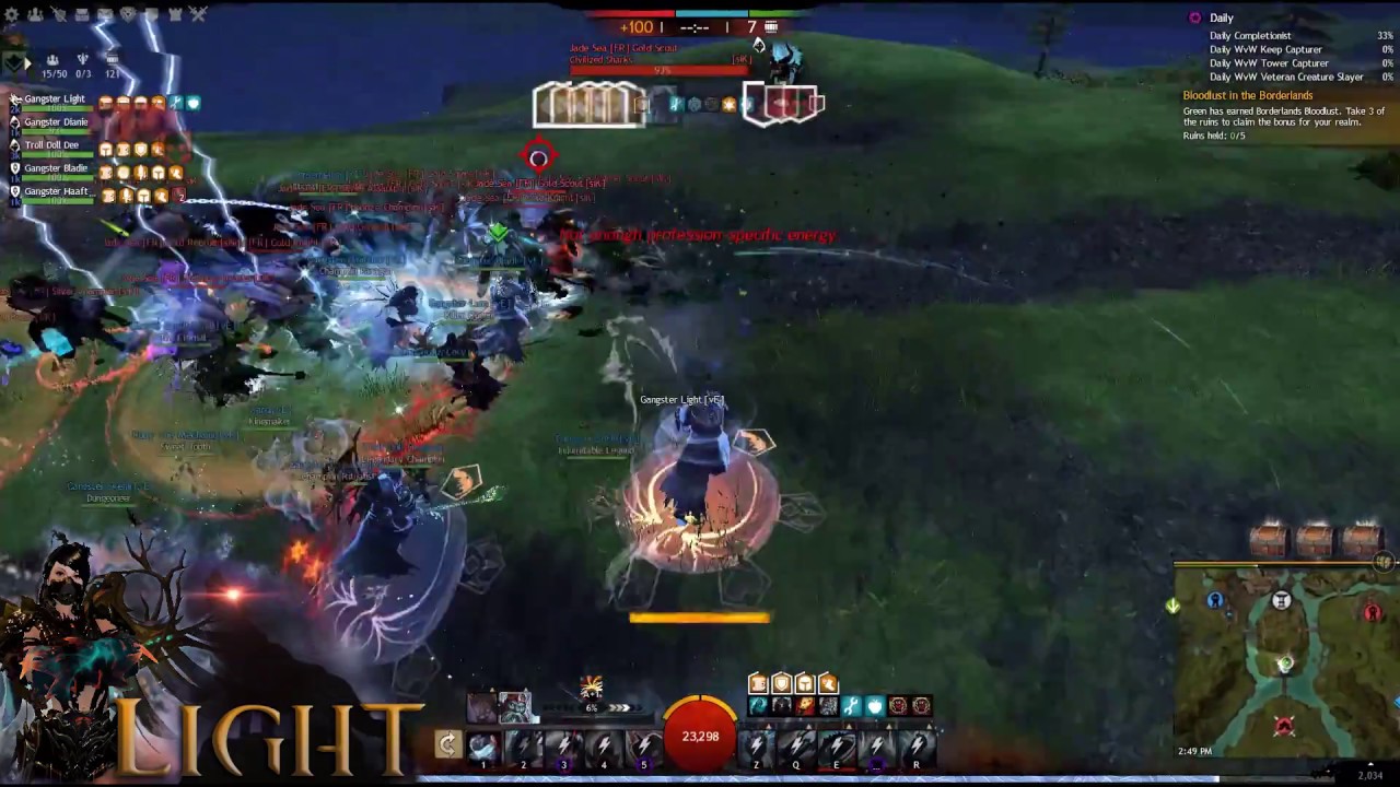 Guild Wars 2 [vE] Visceral Effect | Light WvW/GvG Montage #2 - YouTube