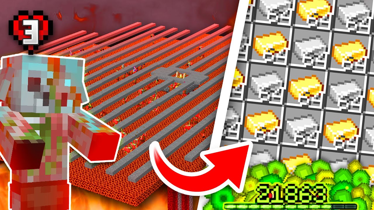 Gue Buat OP IRON & GOLD FARM di Minecraft Hardcore 1.19! (S1E3) - YouTube