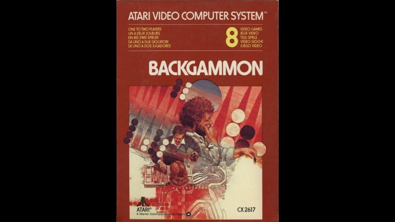 BACKGAMMON - ATARI 2600 - YouTube