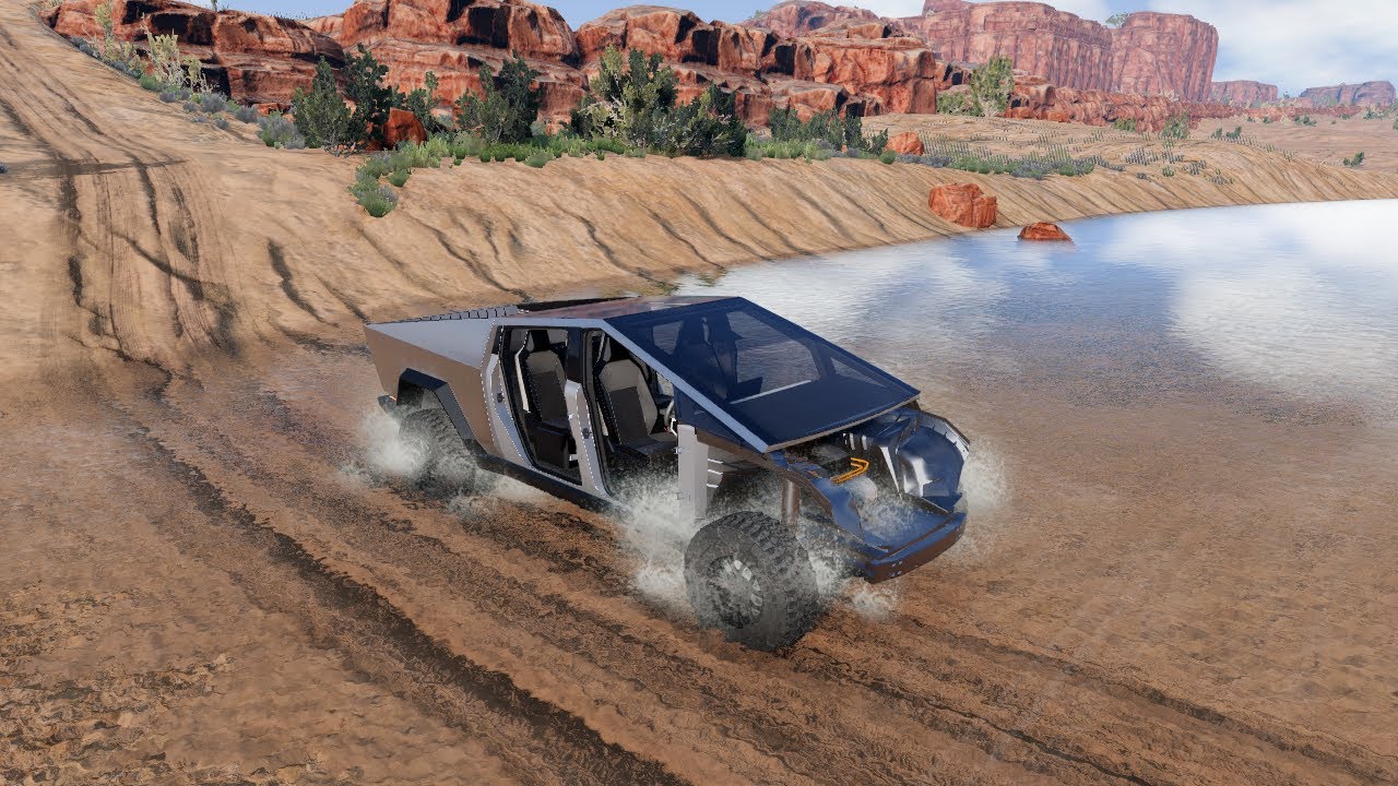 Tesla CYBERTRUCK 6 Wheel Rebuilding Off Road Tesla Model CYBERTRUCk The ...