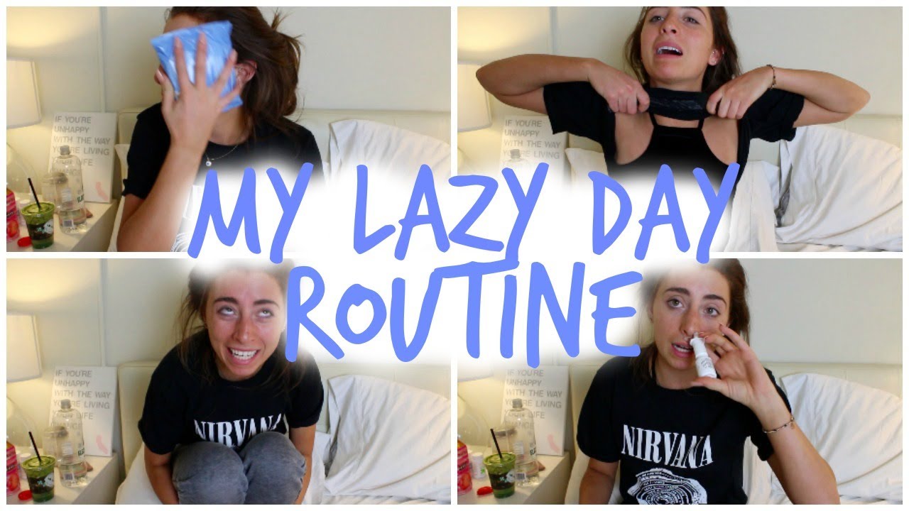 MY LAZY DAY ROUTINE! - YouTube
