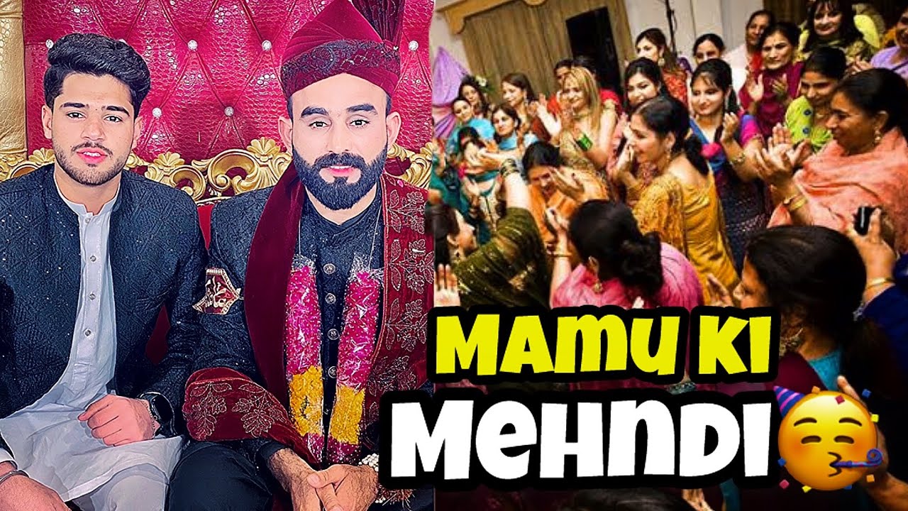 UNBELIEVABLE MEHNDI NIGHT 🥰| SARMAD ABBAS - YouTube