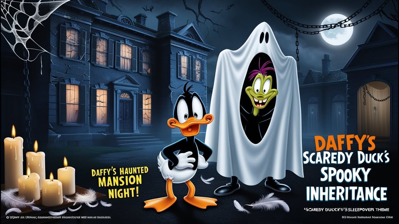 Daffy Duck’s in a Haunted Mansion | looney tunes tale | - YouTube
