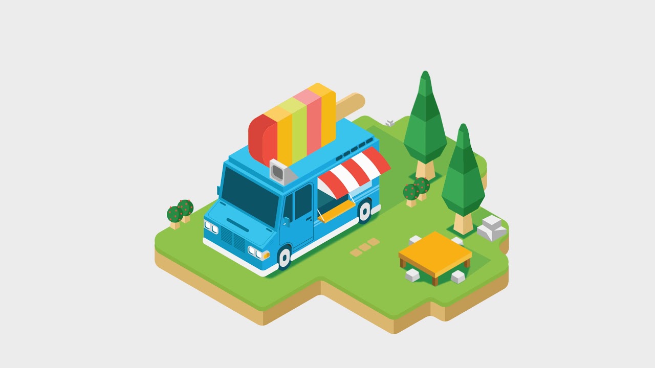 ice cream bus - YouTube