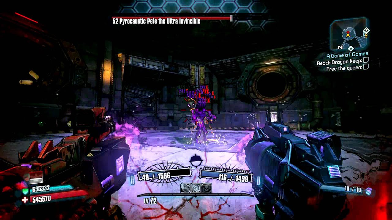 Borderlands 2 - Slag SMG Cowboy (1080p) - YouTube