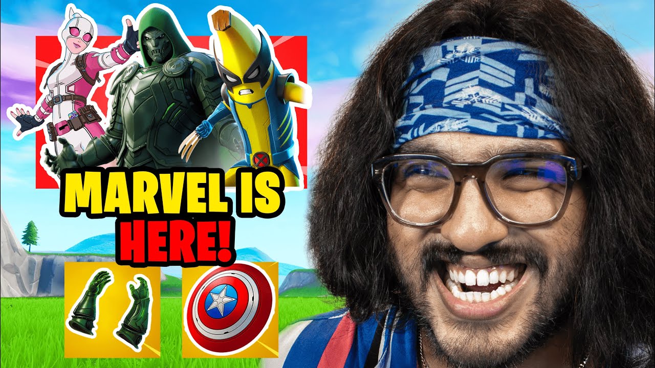 Fortnite MARVEL SEASON is HERE! - YouTube