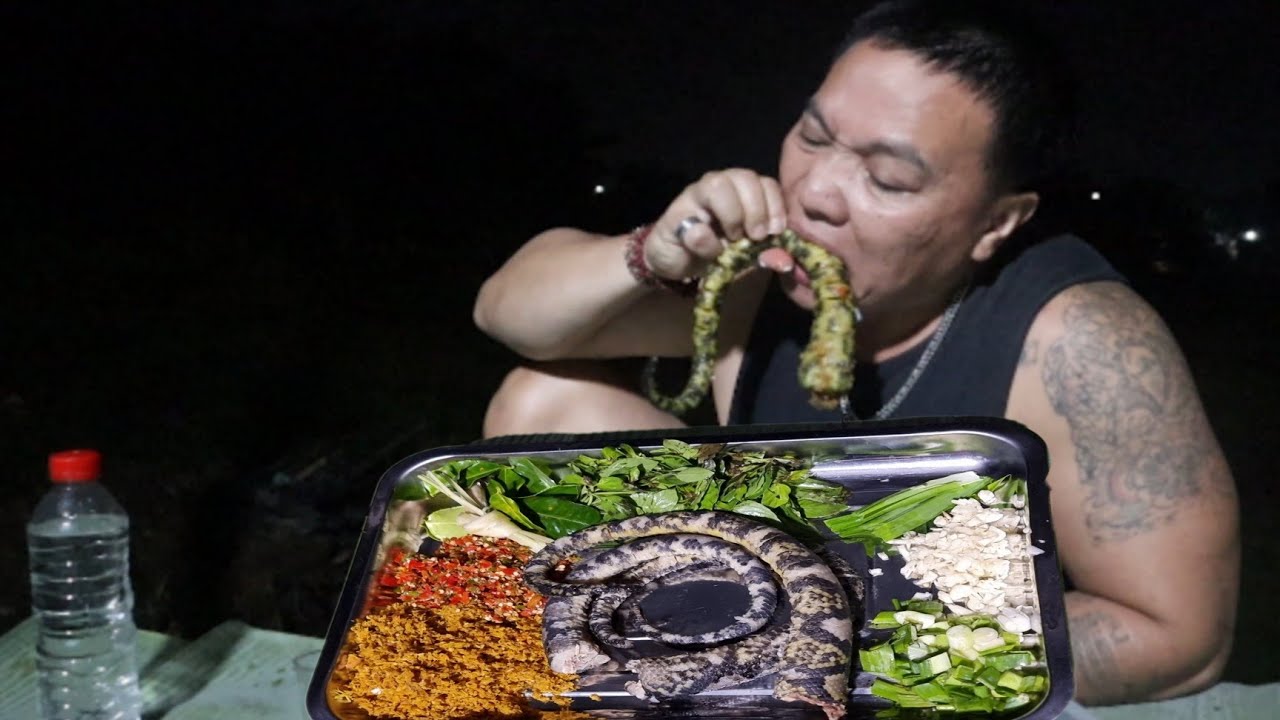 LAGI VIRAL SEKARANG 4 EKOR BUNTUT ULAR PITON DI RICA RICA - YouTube