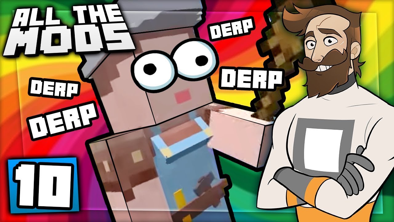 Minecraft All The Mods #10 - Worker Problems - YouTube