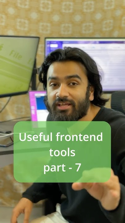 Useful Frontend Tools Part 8 Reactfrontend Webdevelopment Frontenddeveloper Youtube 