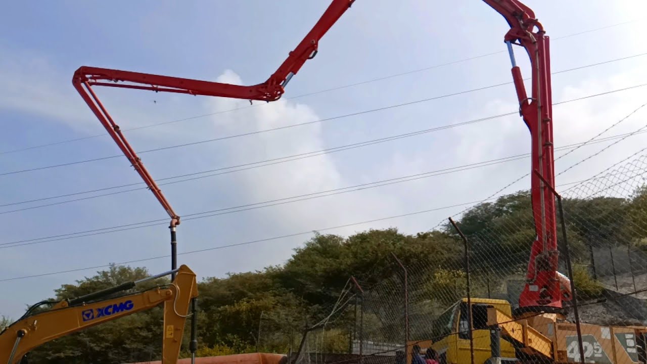 Construction Boom Concrete work|Magha Engineering Pipeline Work In ...