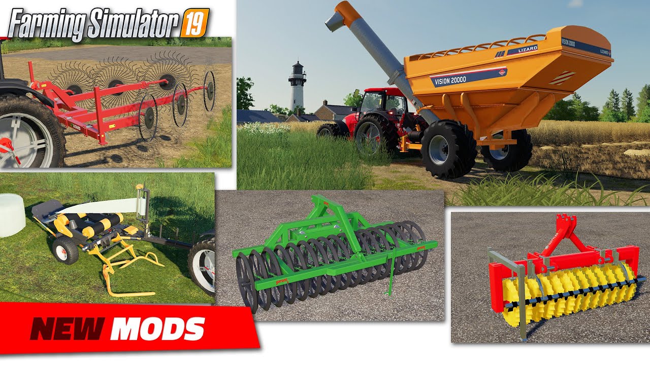 FS19 | New Mods (2020-08-29) - review - YouTube