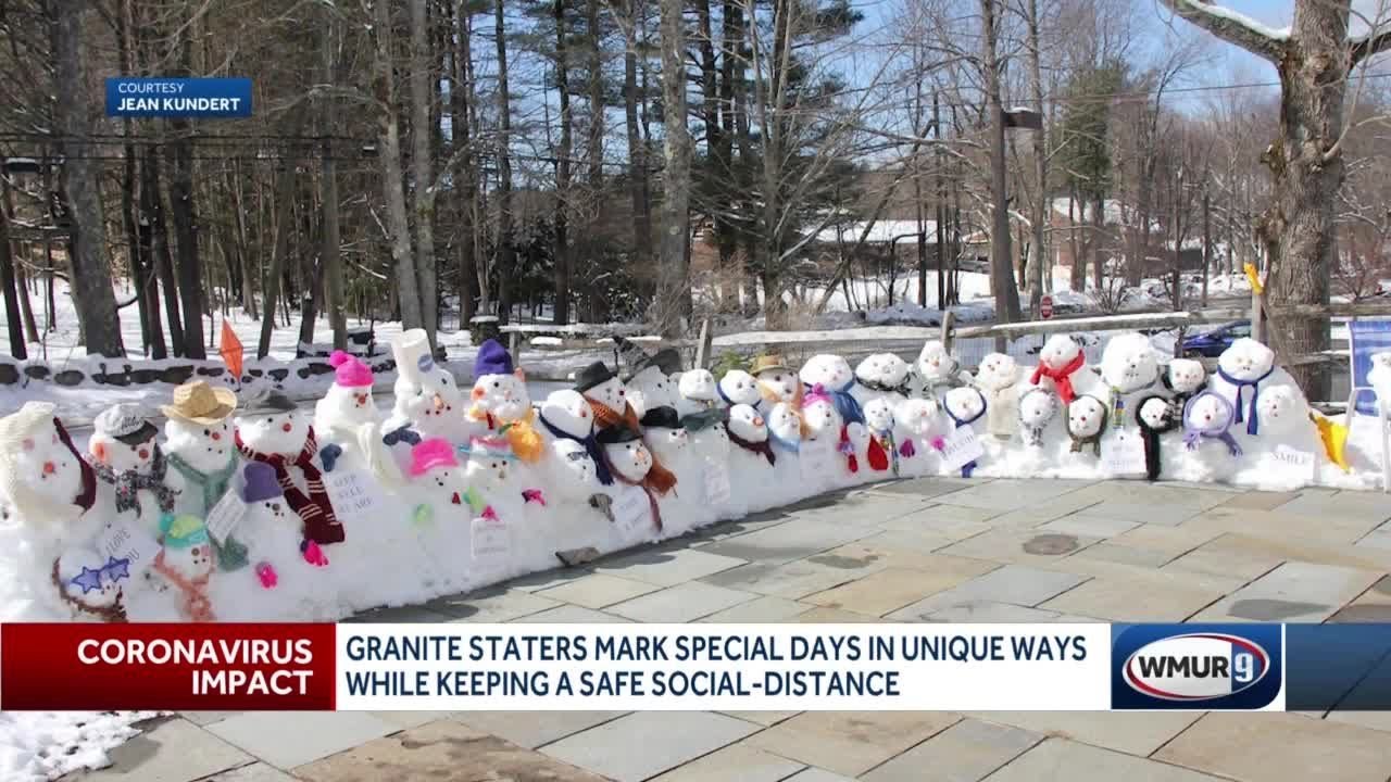 Granite Staters mark special days in unique ways while keeping safe ...