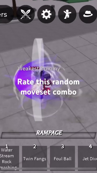 Random moveset combo - YouTube