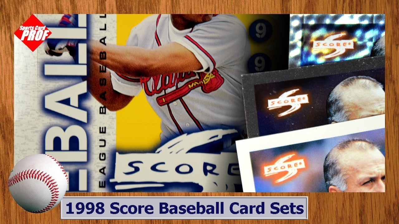 1998 Score Baseball Card Sets - YouTube