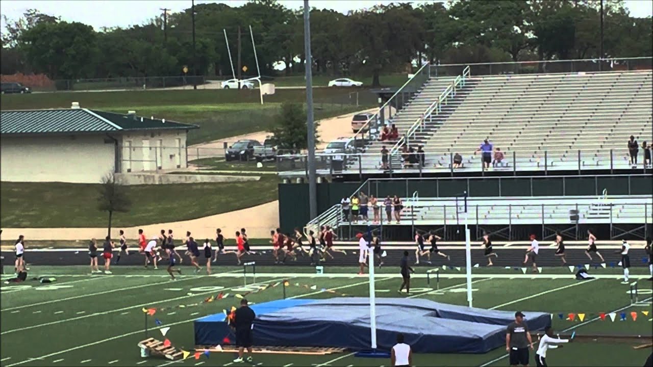 NWHS Texan 2015 District 1600M - YouTube