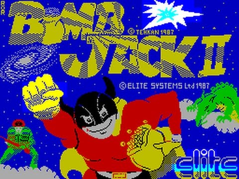 Bomb Jack II Review for the Sinclair ZX Spectrum by John Gage - YouTube