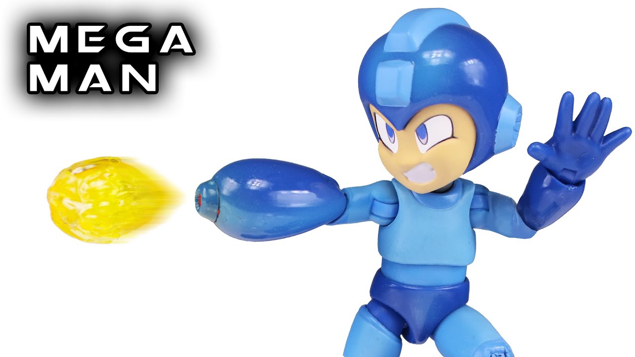 Jada Toys MEGA MAN (Rockman) Action Figure Review - YouTube