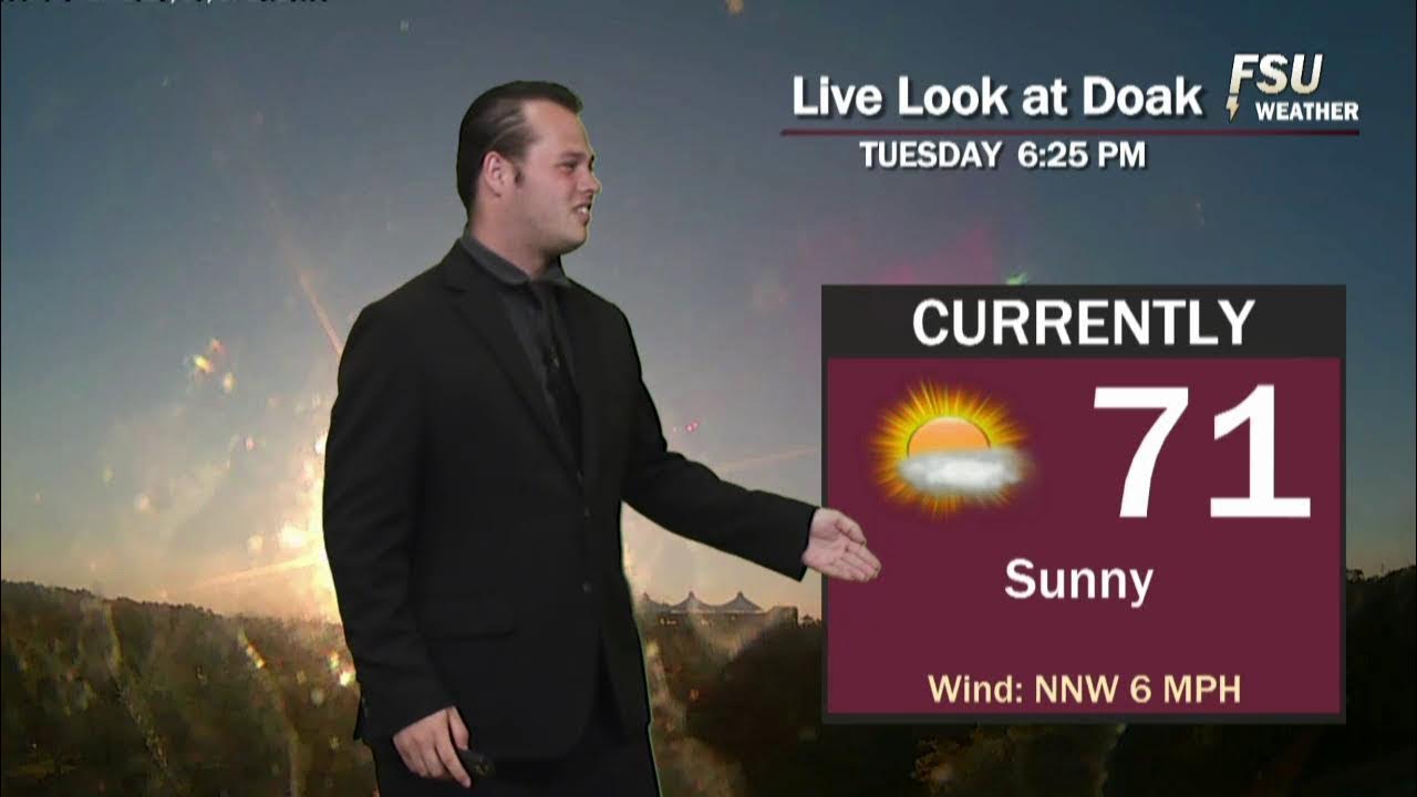 FSU Weather - Tuesday, October 17, 2023 - YouTube