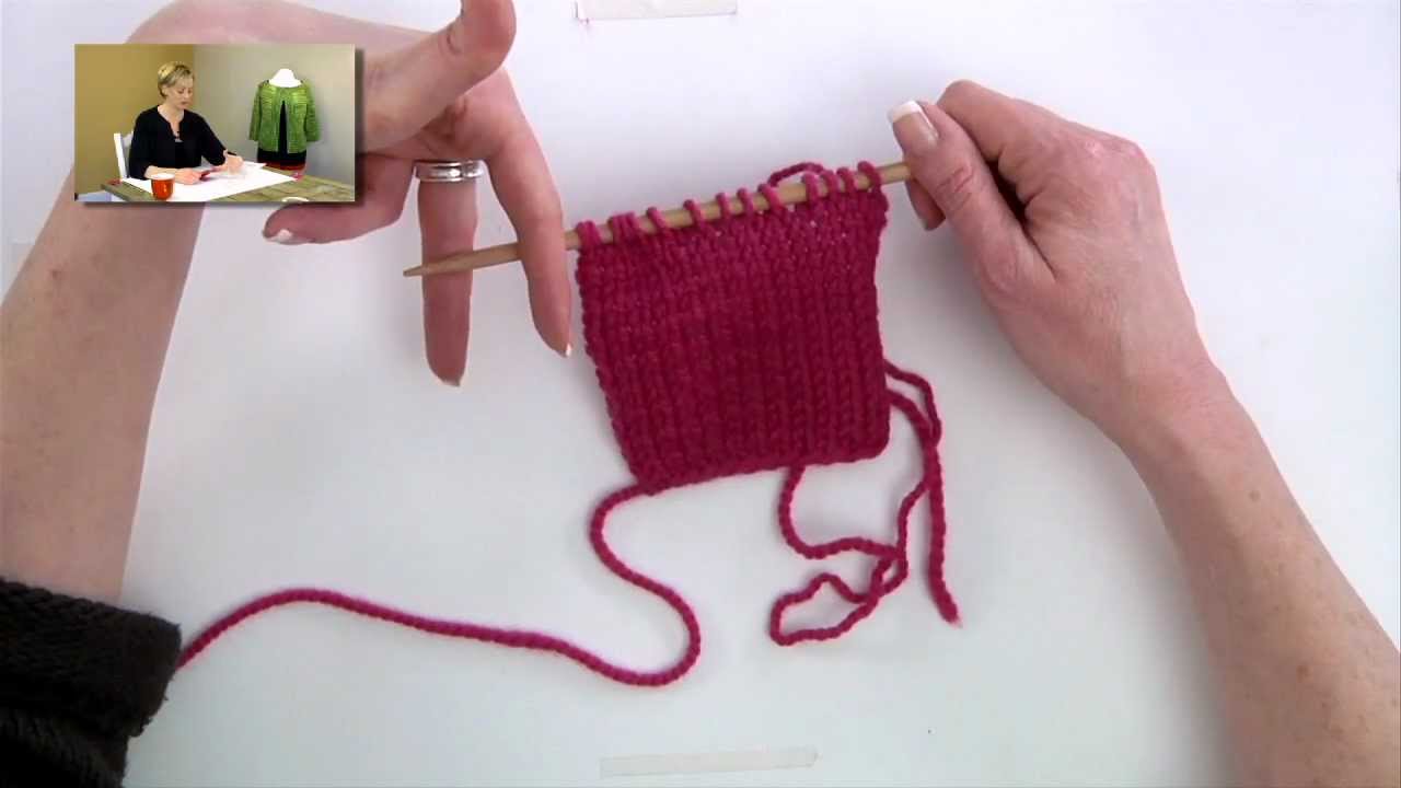 Knitting Help - Reinserting Needle into Live Stitches - YouTube