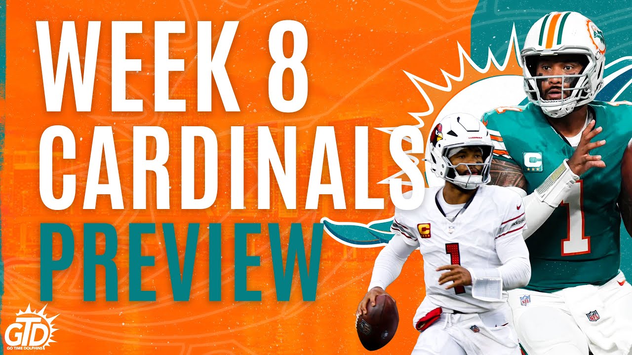 Miami Dolphins vs Arizona Cardinals Week 8 Preview - YouTube