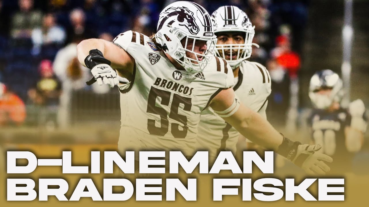 Former Western Michigan Defensive Lineman Braden Fiske - NFL Draft ...