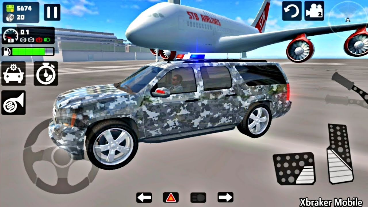 Offroad Chevrolet Suburban - Luxury 4x4 SUV Police Car Driving ...