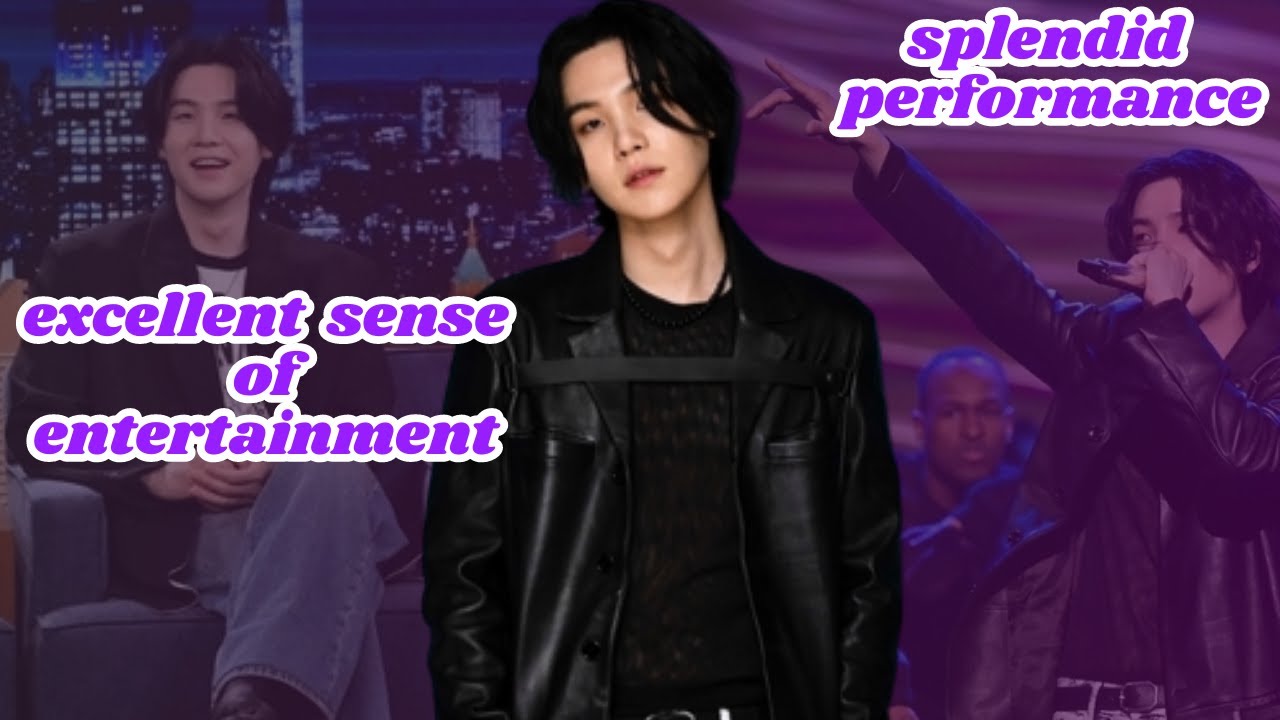 BTS Suga sang 'Haegum' at 'Jimmy Fallon Show' → Show off his sense of ...