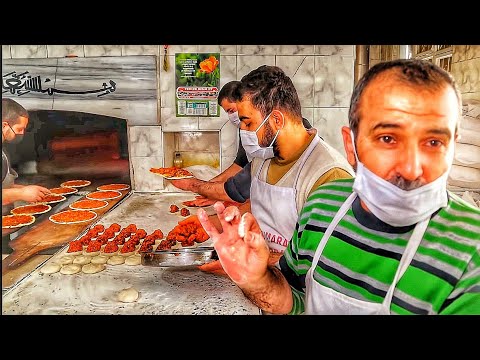 3 LAHMACUN 1 AYRAN 10 LİRA | 15 TANE YİYEN VAR | Kahramanmaraş Sokak Lezzetleri | Street Food