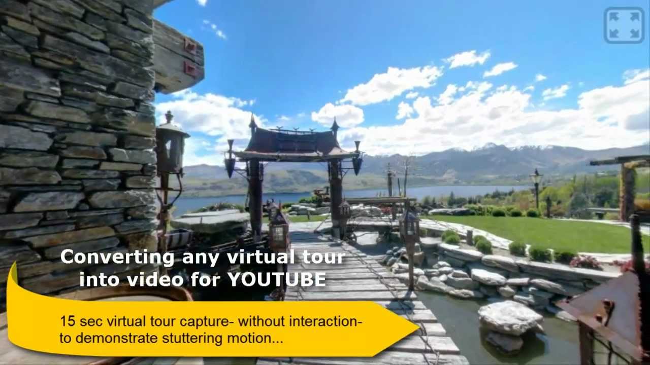 converting virtual tours to video - YouTube