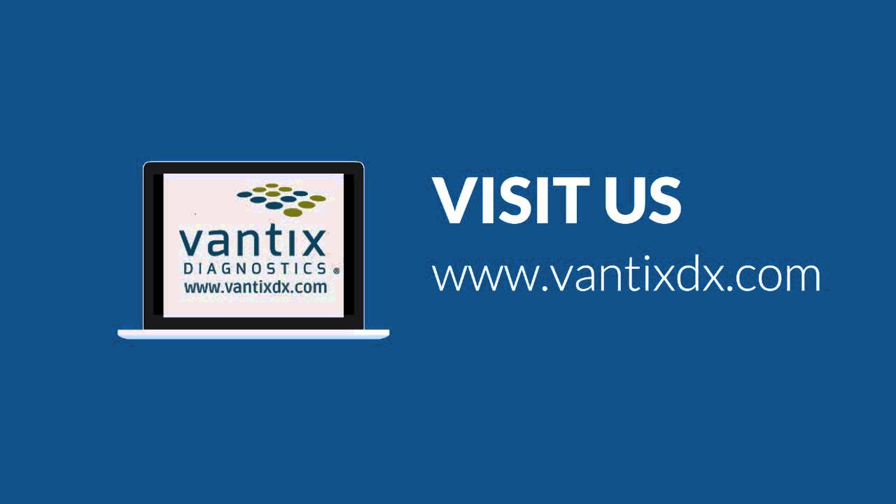 Diagnostics at the Speed of Now | vantix® DIAGNOSTICS INC - YouTube