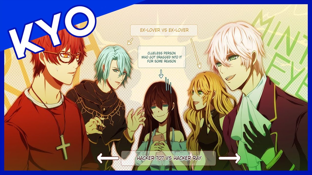 The RFA Versus Mint Eye (Hilarious Mystic Messenger Comic Dub) - YouTube