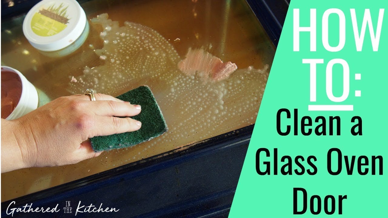 HowTto Clean A Glass Oven Door with Shaklee Scour Off - YouTube