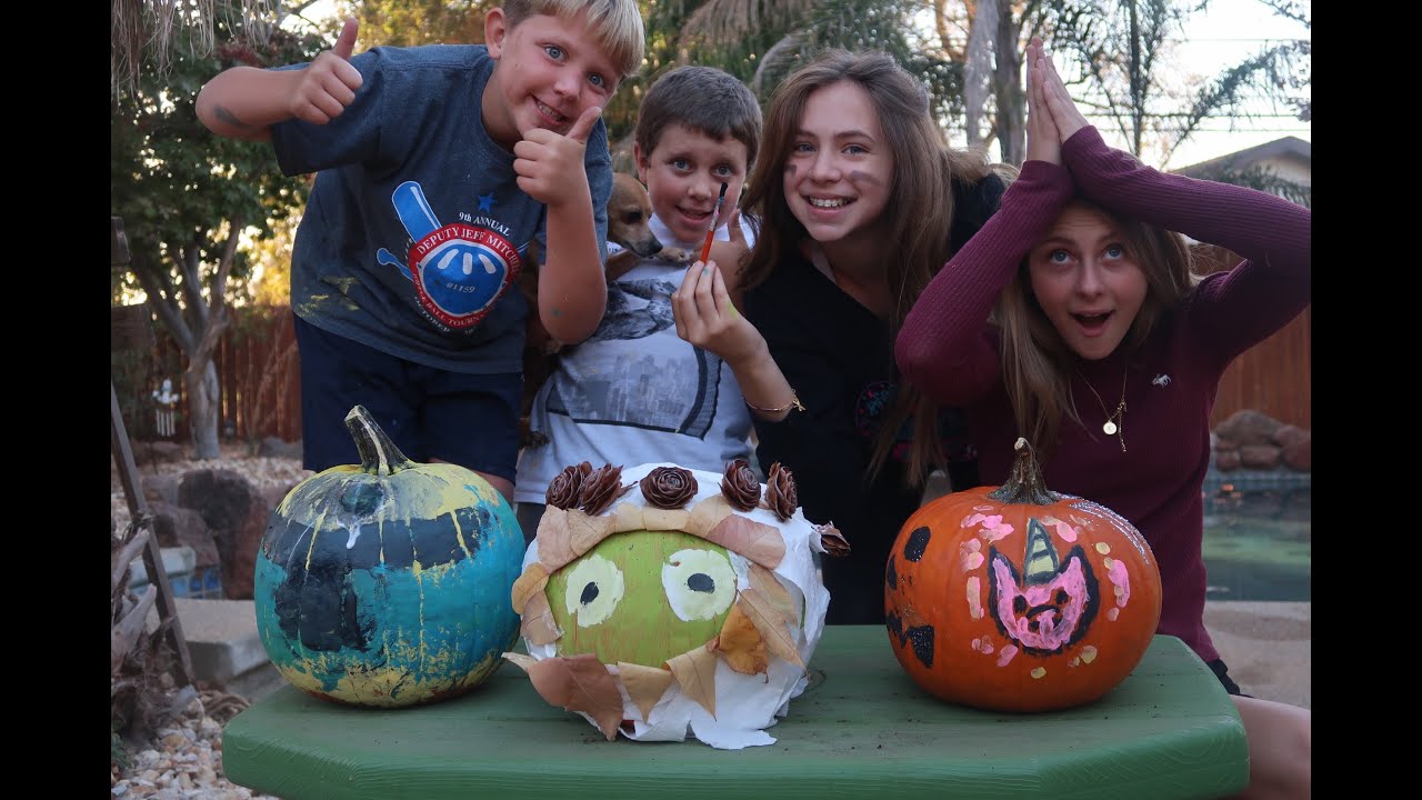They Smashed My Pumpkins!! - YouTube