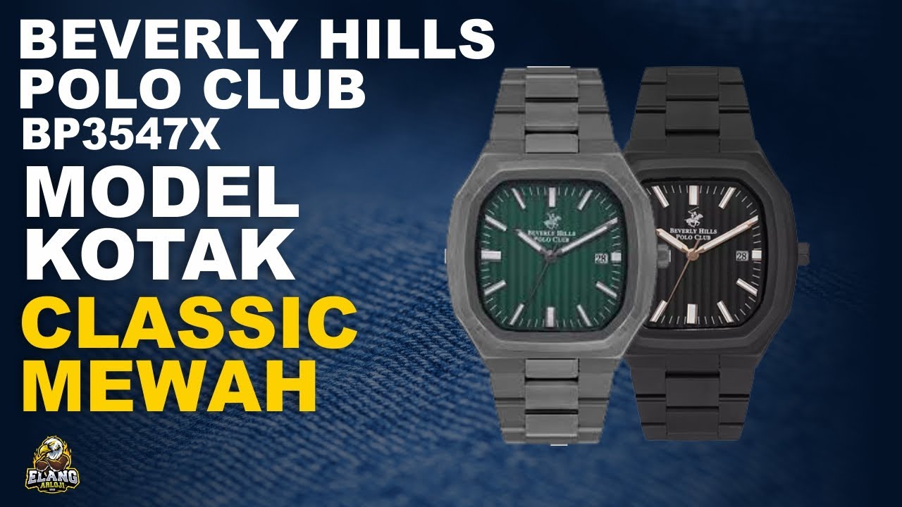 BEVERLY HILLS POLO CLUB BP3547X : JAM TANGAN POLO MODEL KOTAK CLASSIC ...