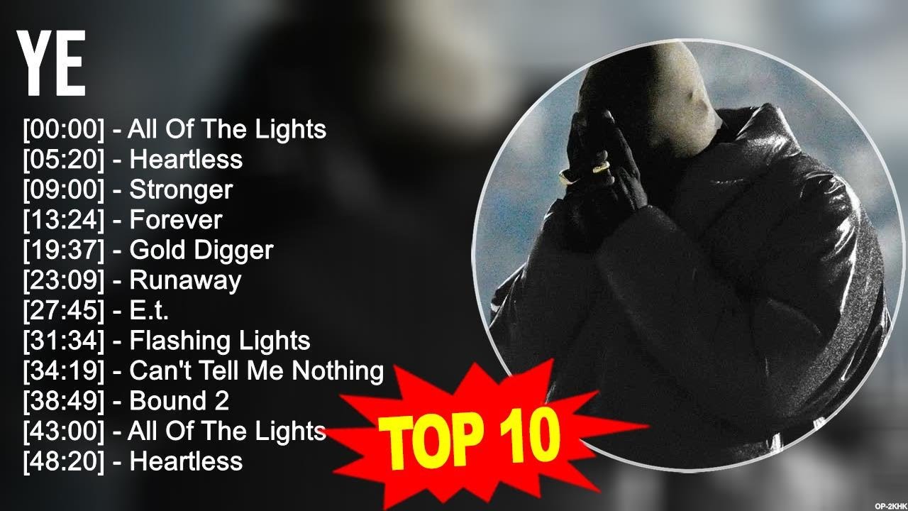 Ye 2023 MIX ~ Top 10 Best Songs ~ Greatest Hits ~ Full Album - YouTube