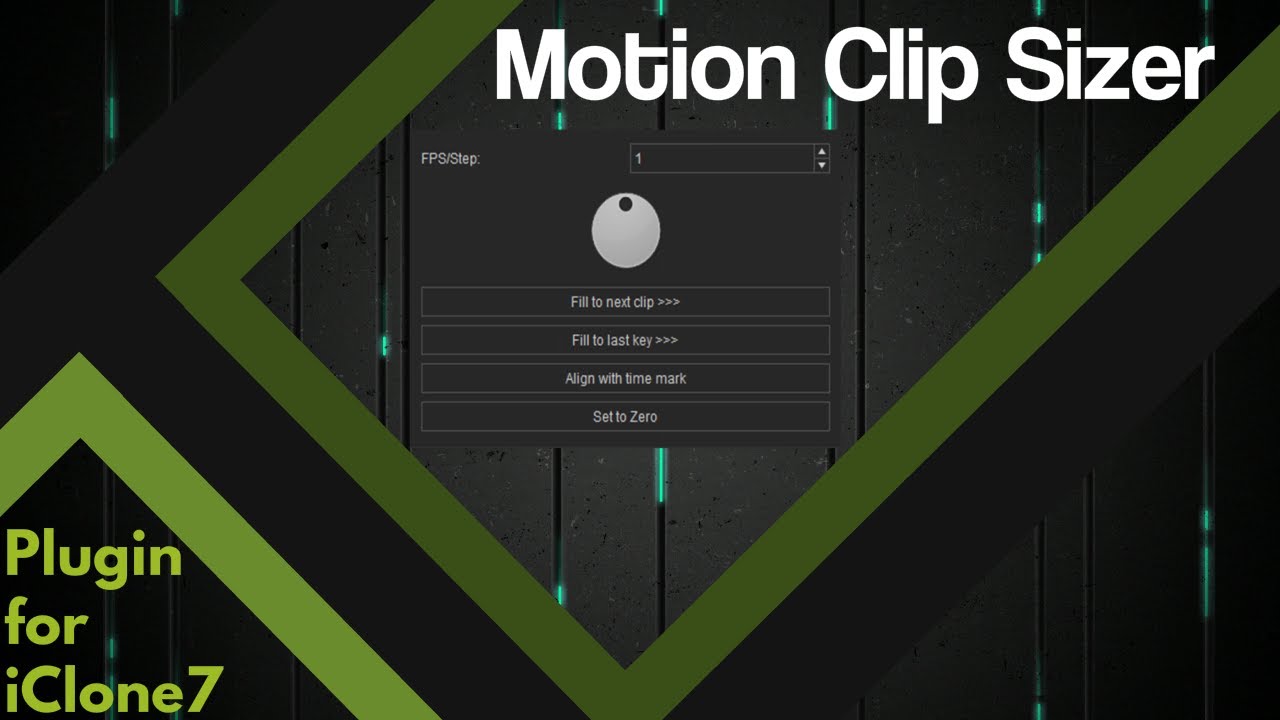 Motion Clip Sizer (iClone7 plugin) - YouTube