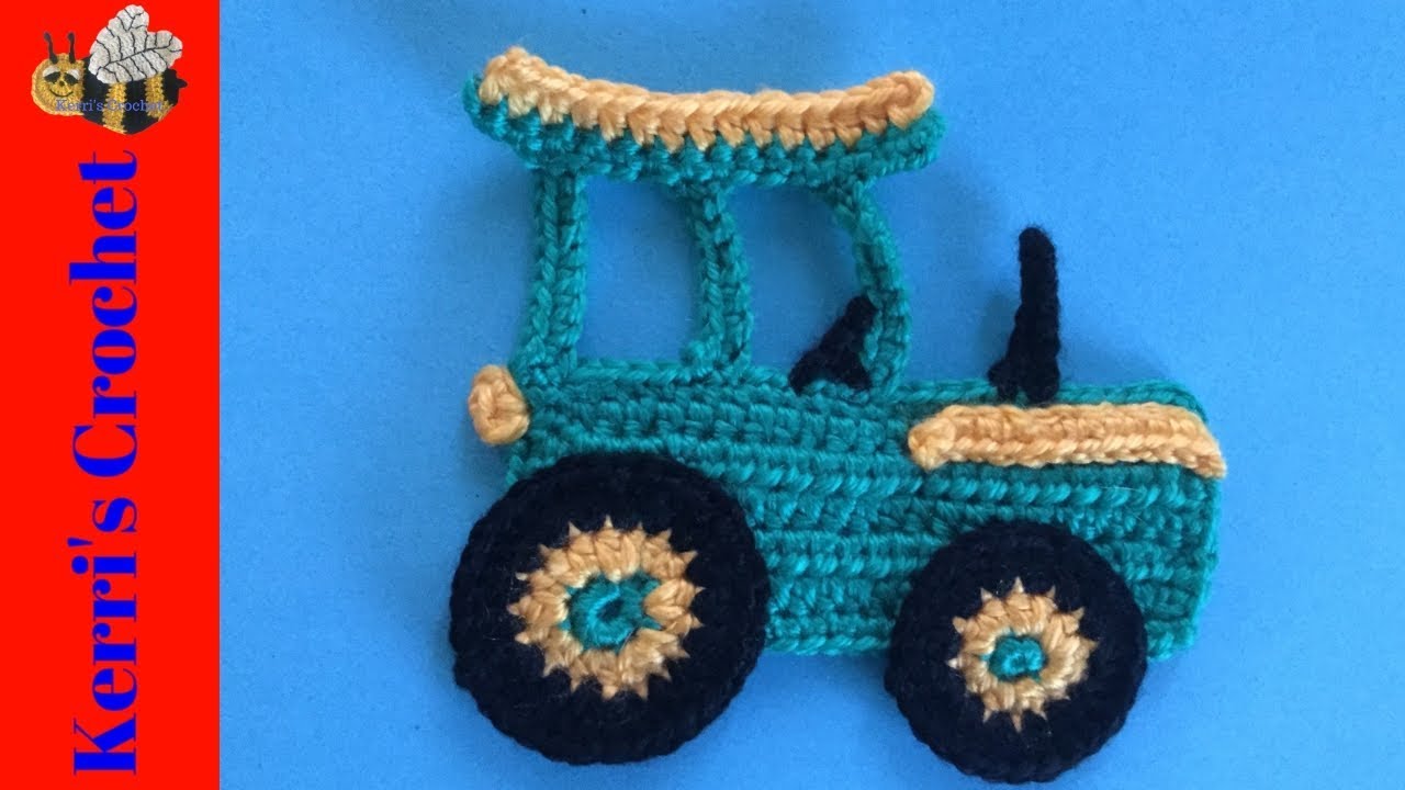 Crochet Tractor Tutorial - Beginner Crochet Tutorial - YouTube