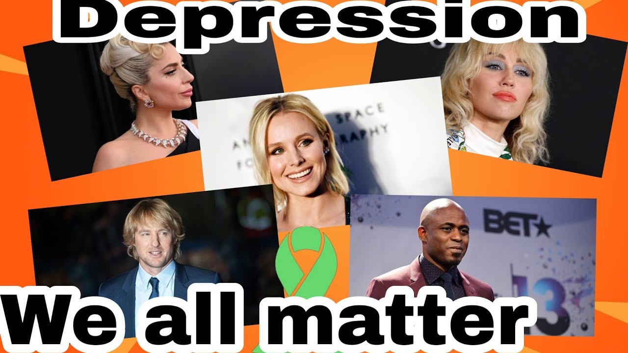 Famous 🌟 Stars that suffer from Depression/Bipolar 👉 You are not alone ...