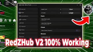 Best Redz Hub Script Blox Fruit Mobile Giveaway Fruit Rain Auto Farm ...
