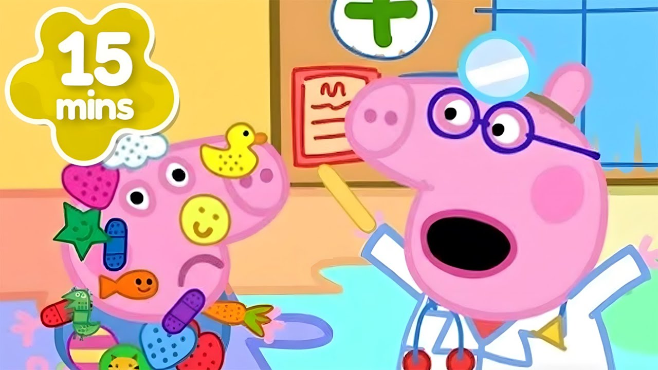 Peppa Pig Doctor Episode 🐷🩺 | George Visits Doctor Peppa | Kids Video ...